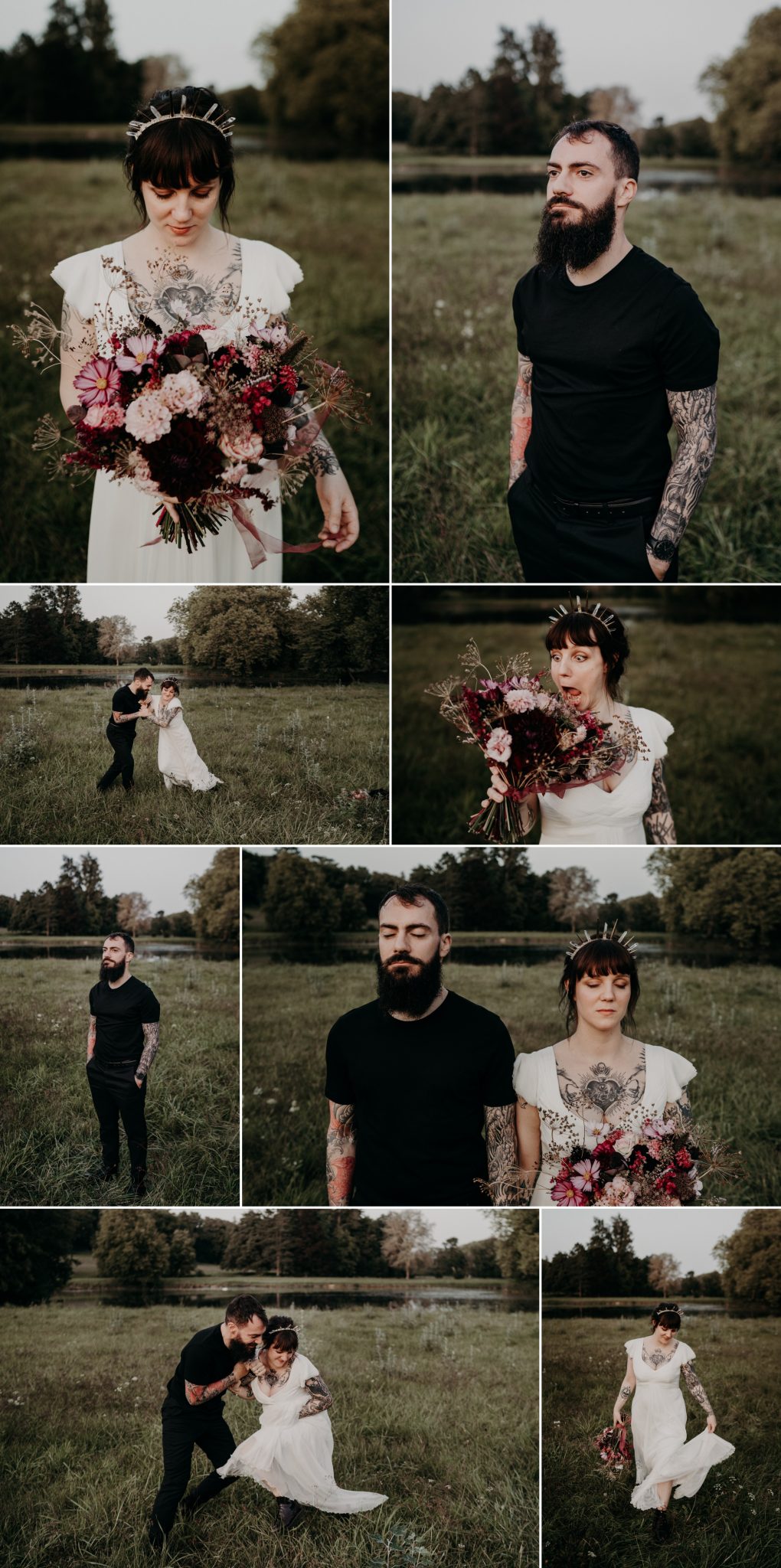 A romantic gothic wedding - The Quirky wedding photographer